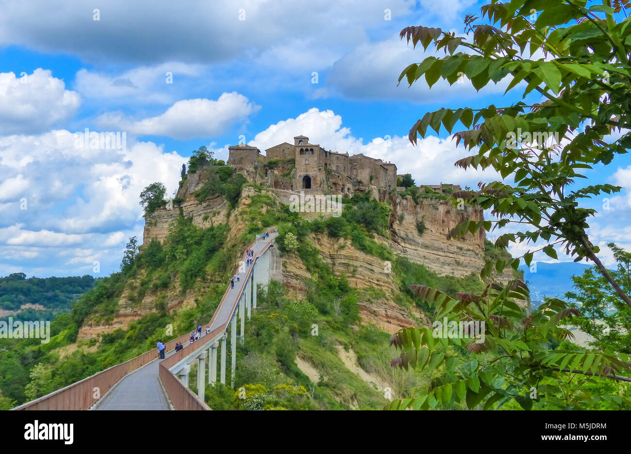 Civita di Bagnoregio, Italy - The famous ancient village on the hill ...