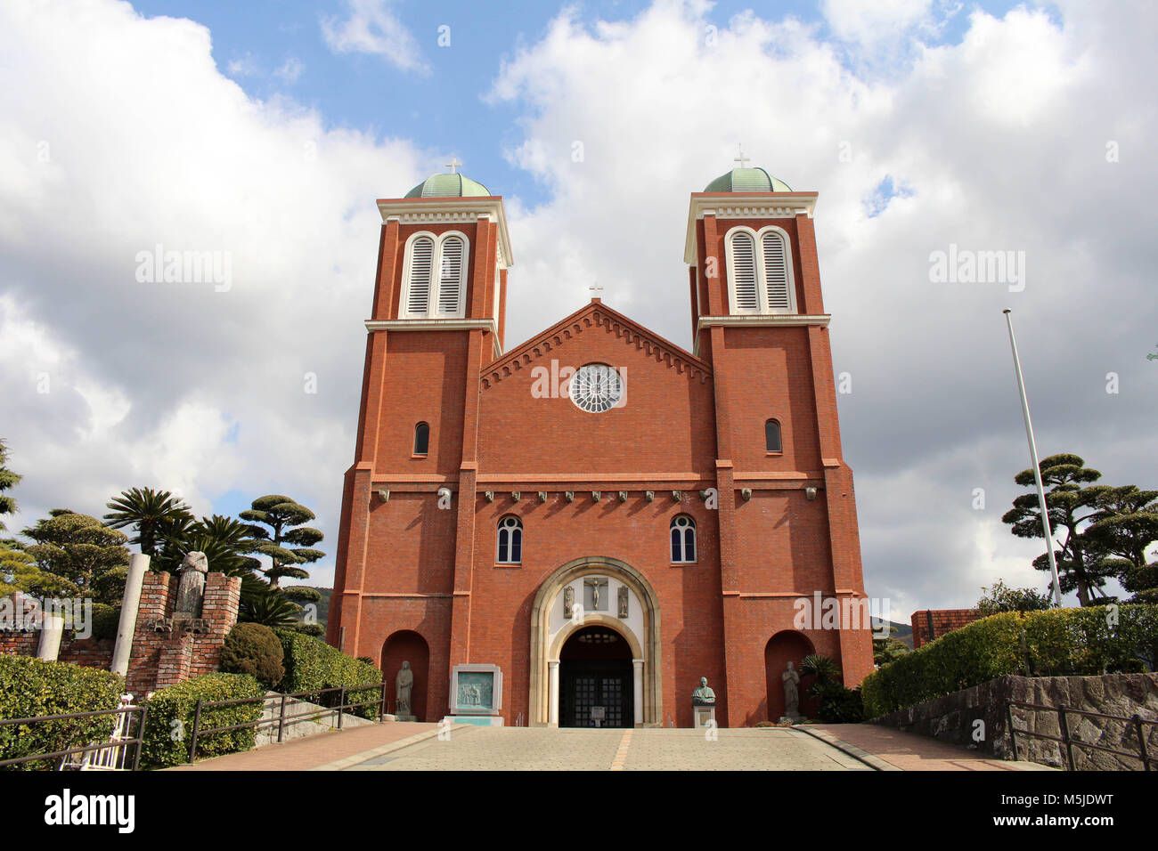 The Immaculate Conception Cathedral (Urakami) of Nagasaki. Taken in ...