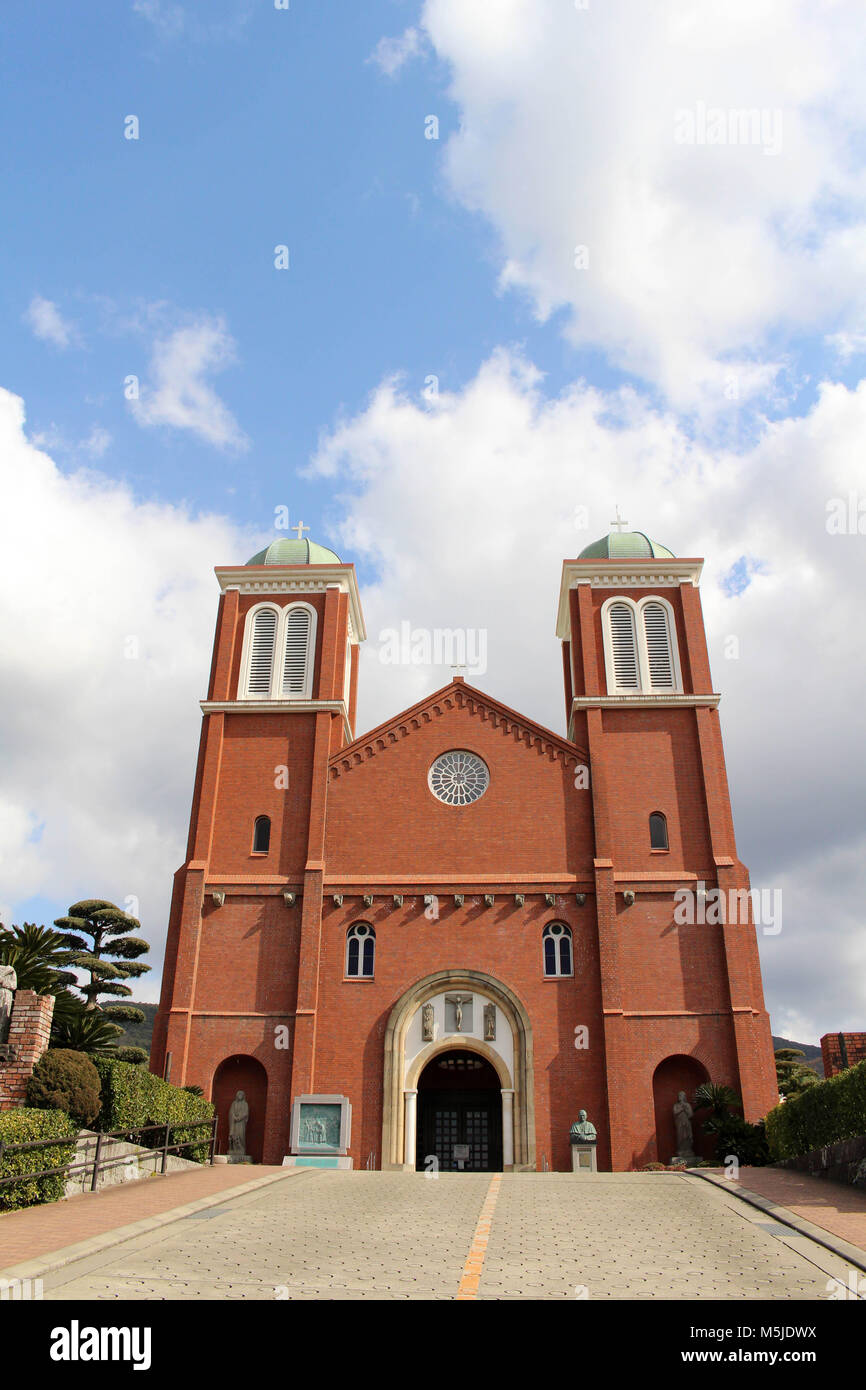 The Immaculate Conception Cathedral (Urakami) of Nagasaki. Taken in ...