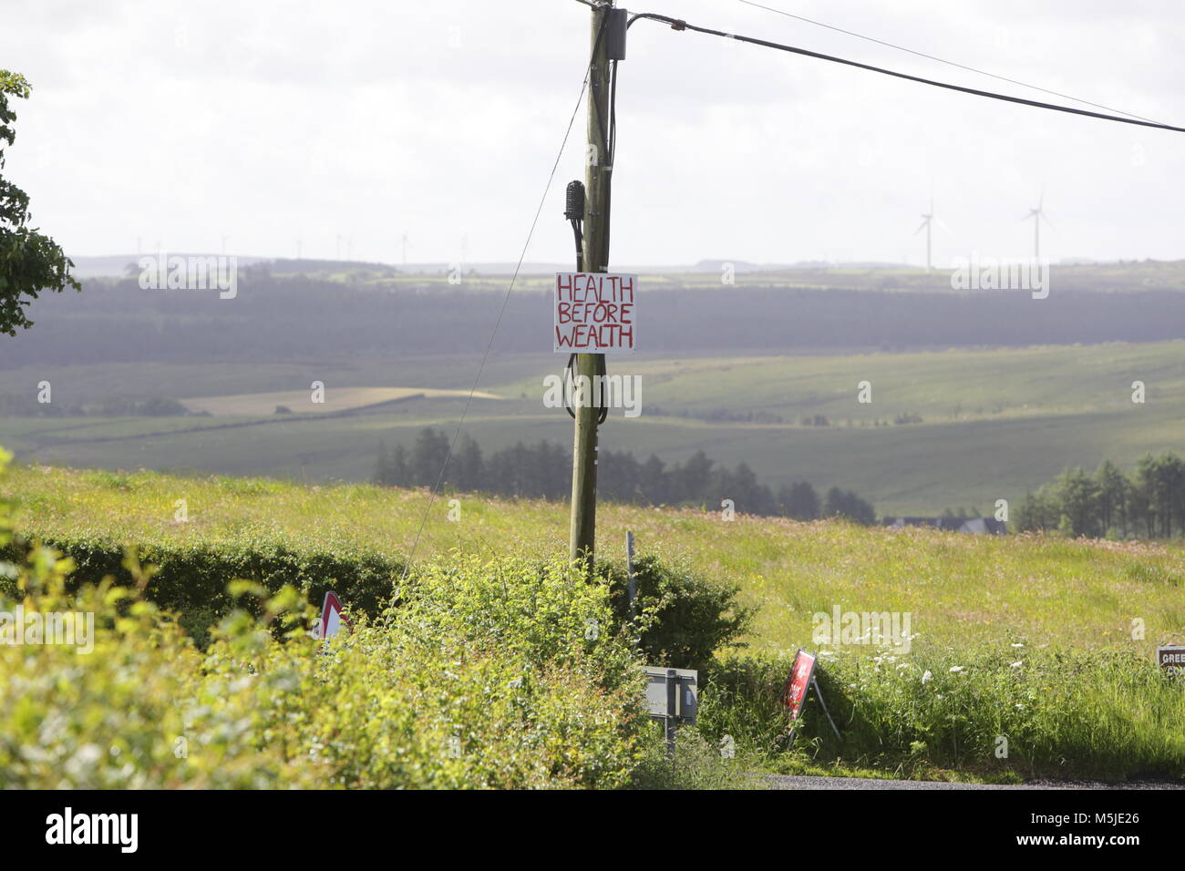 GOLD MINING IN THE SPERRINS, NORTHERN IRELAND - 15-JUNE-2017 Stock ...