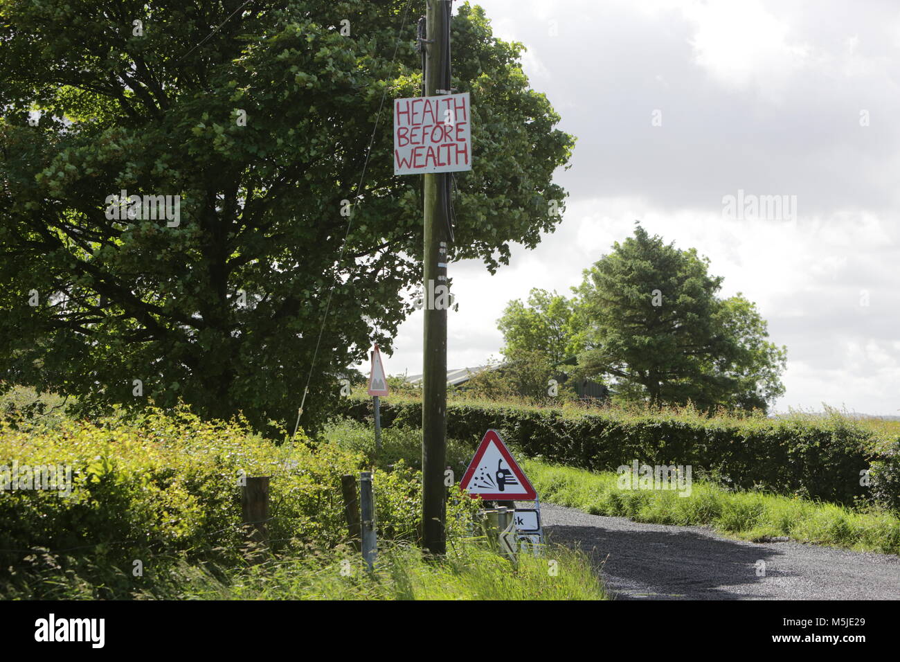 GOLD MINING IN THE SPERRINS, NORTHERN IRELAND - 15-JUNE-2017 Stock ...