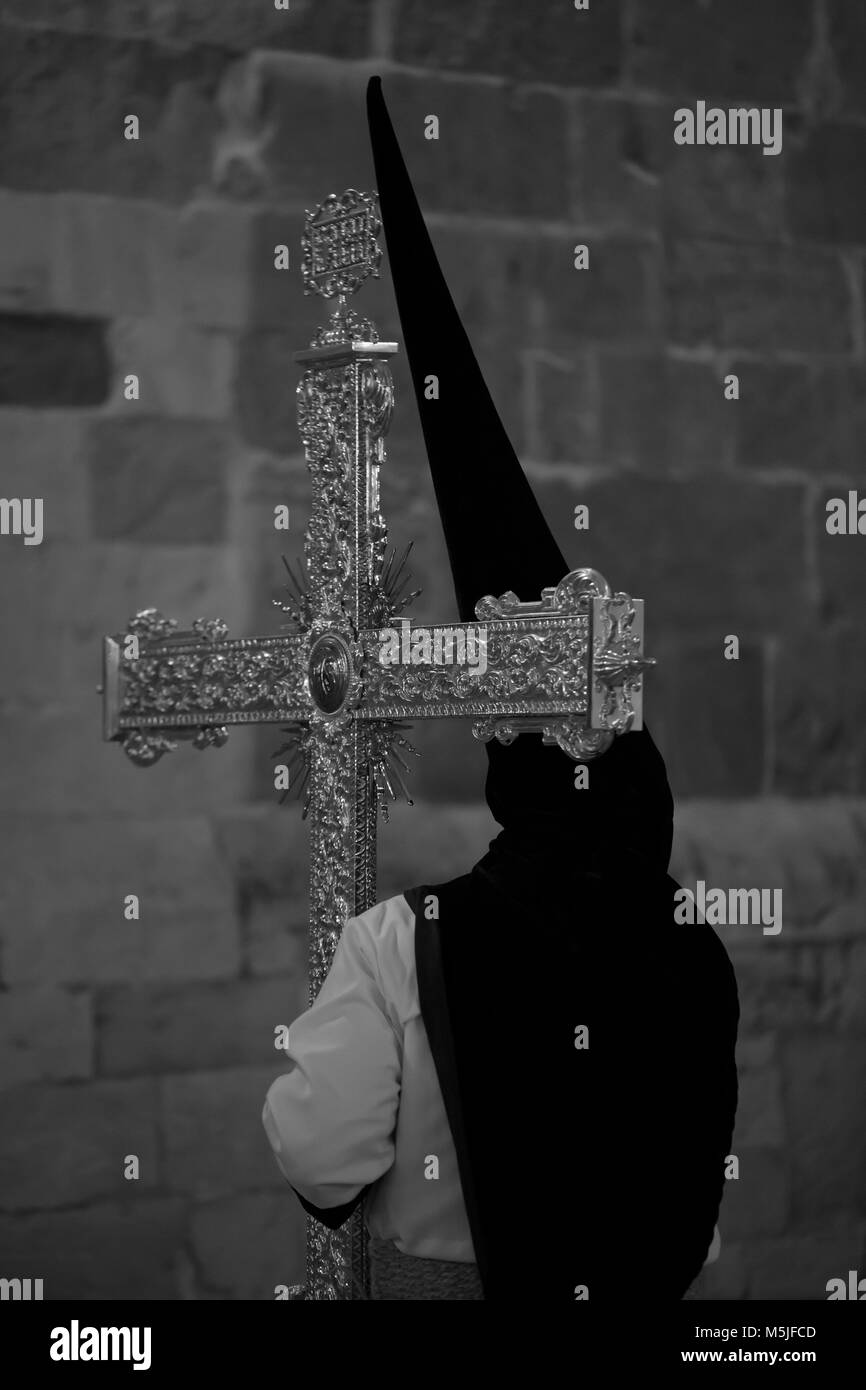 Night procession Black and White Stock Photos & Images - Alamy