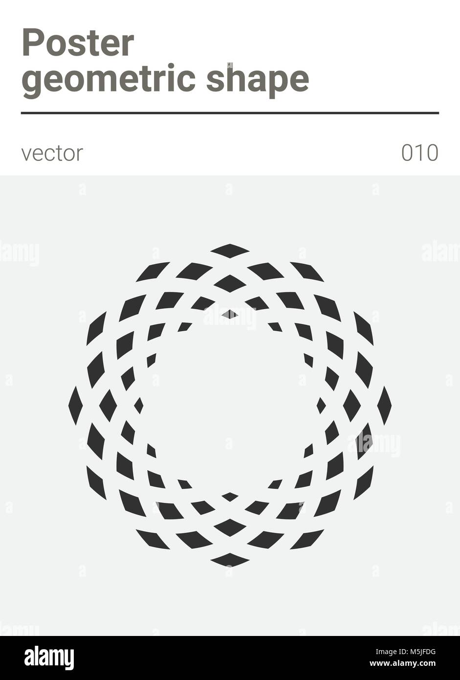 Poster minimal geometric vector shape Stock Vector Image & Art - Alamy