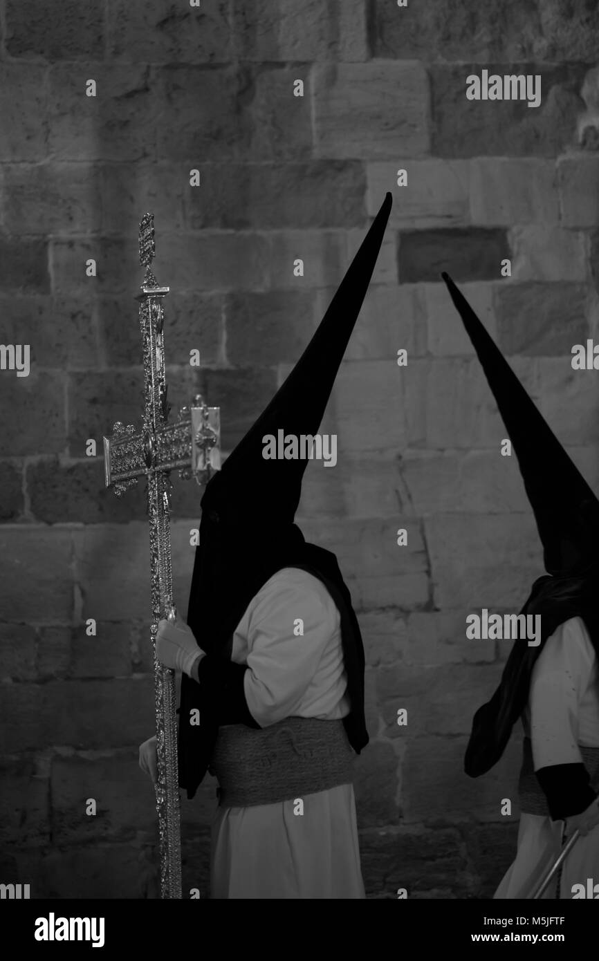 Night procession Black and White Stock Photos & Images - Alamy