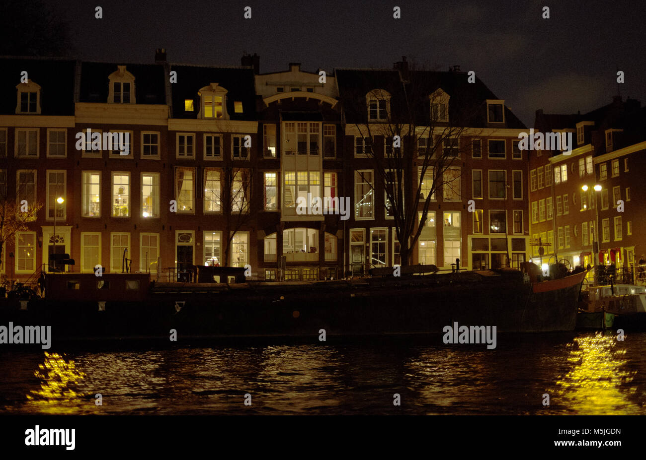 Canal And Rooftops Of Amsterdam High Resolution Stock Photography and ...
