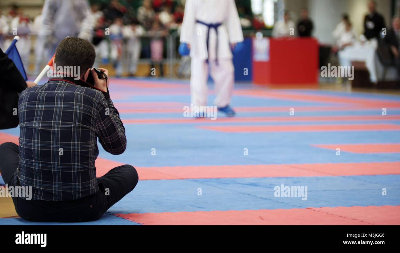 Karate photographer hi-res stock photography and images - Alamy
