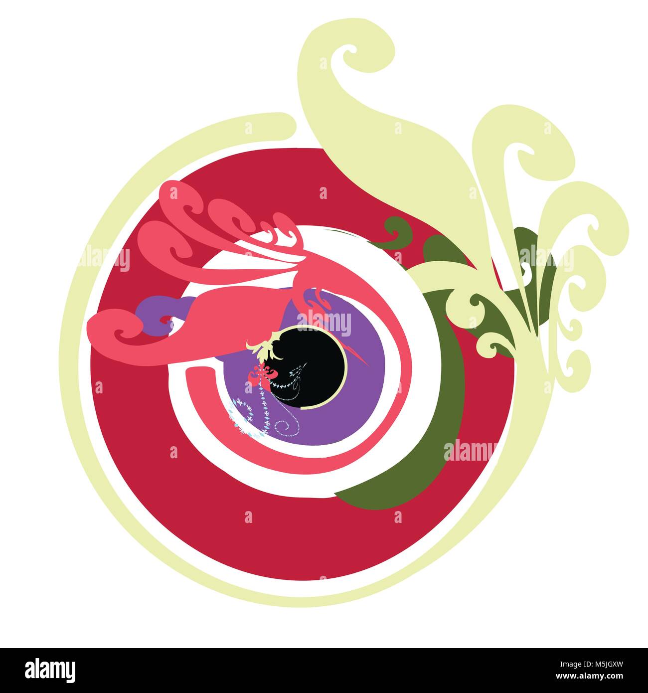 Artistic evil eye Cut Out Stock Images & Pictures - Alamy