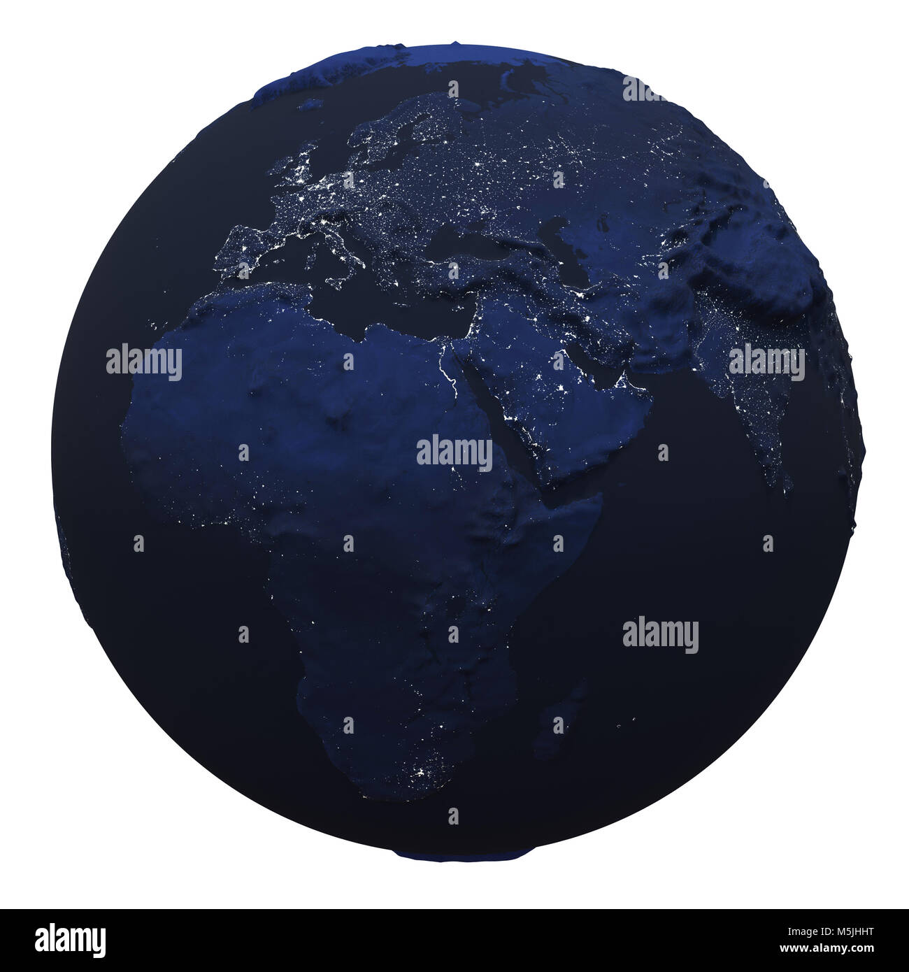 Planet earth night hi-res stock photography and images - Alamy