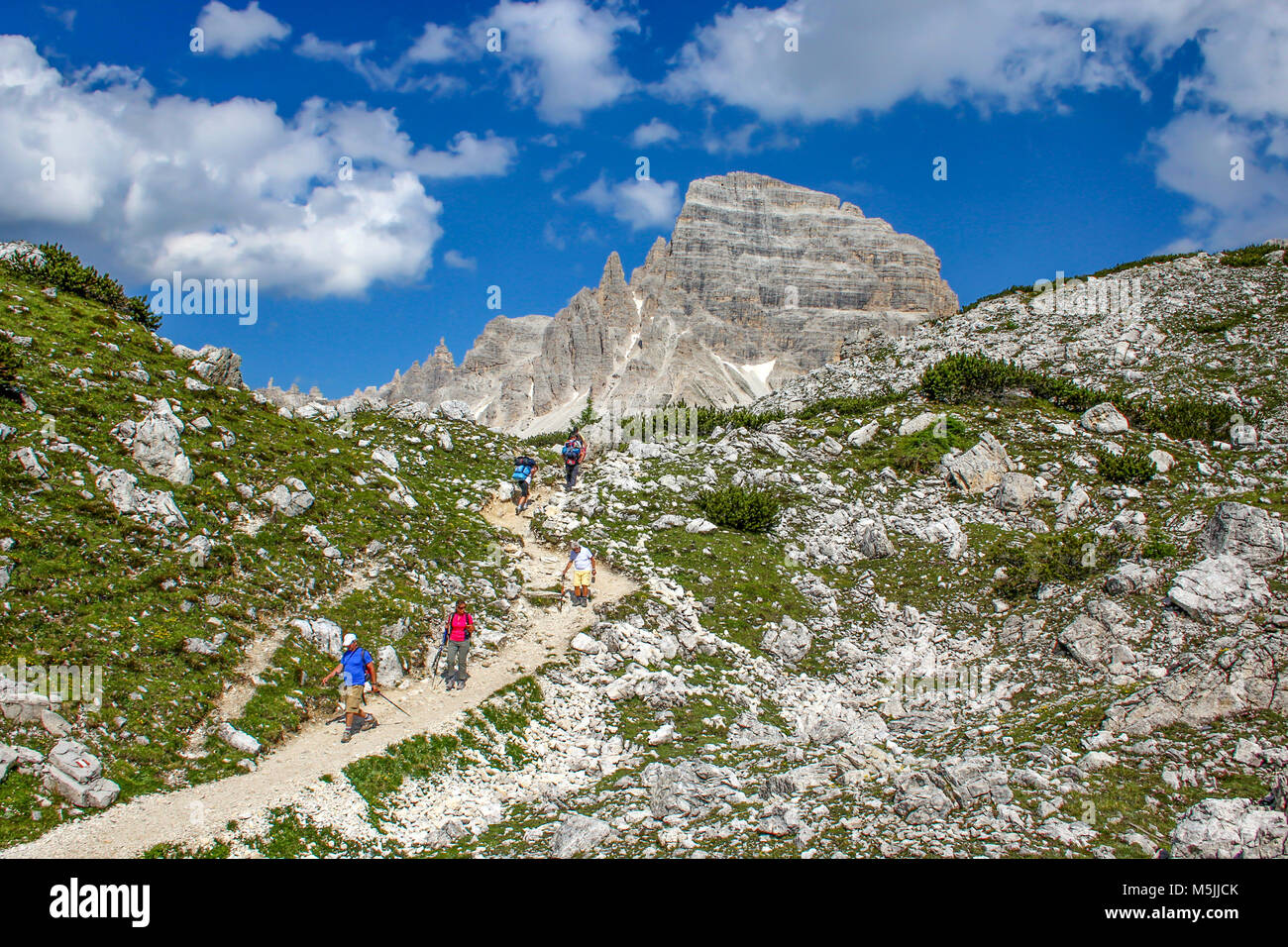 Tre cime di lavaredo walk hi-res stock photography and images - Alamy