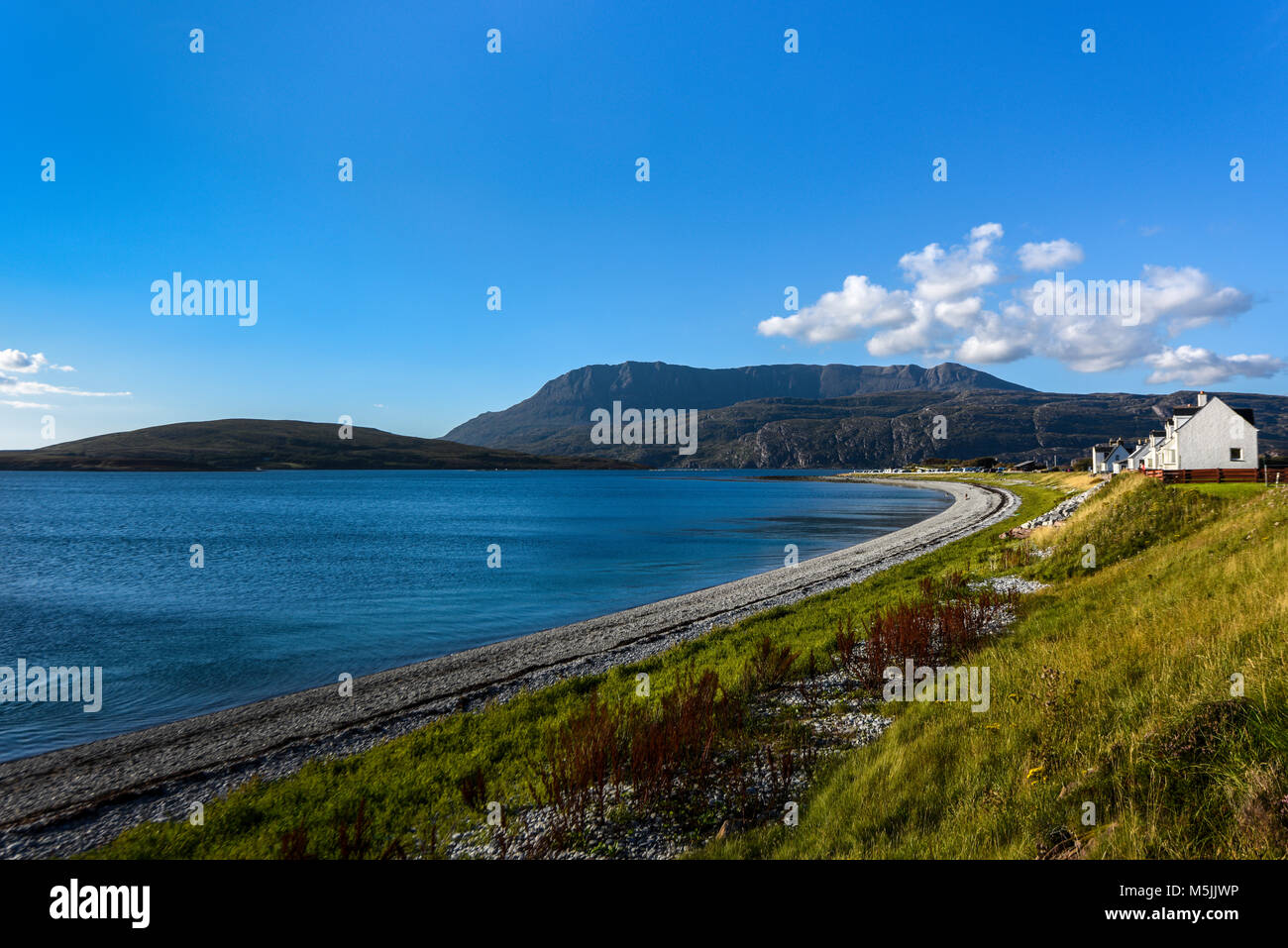 White beach sea scottish coast hi-res stock photography and images - Alamy