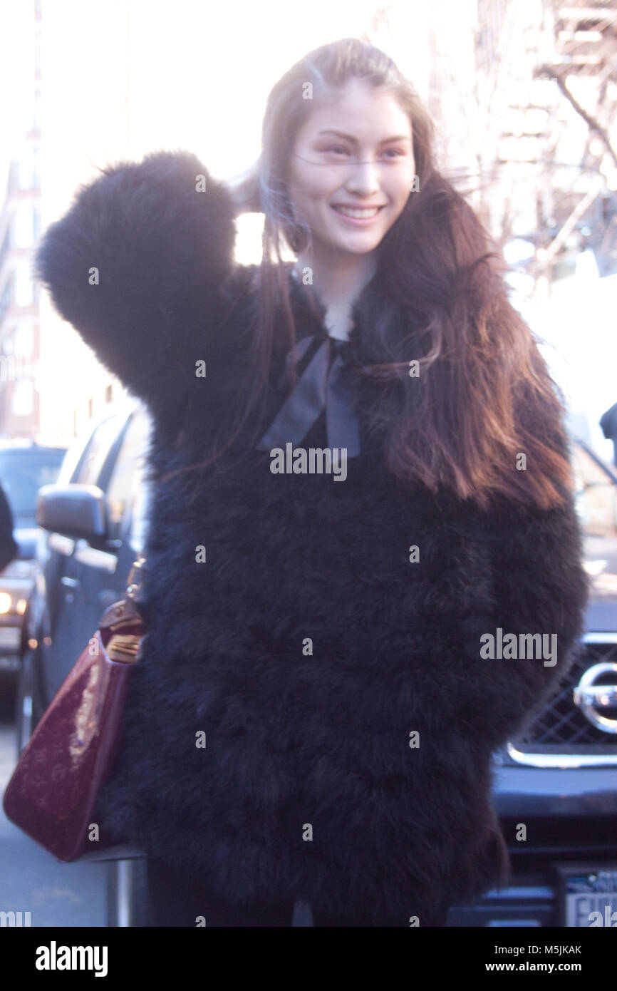 Asian Fashion model Sui He Stock Photo - Alamy