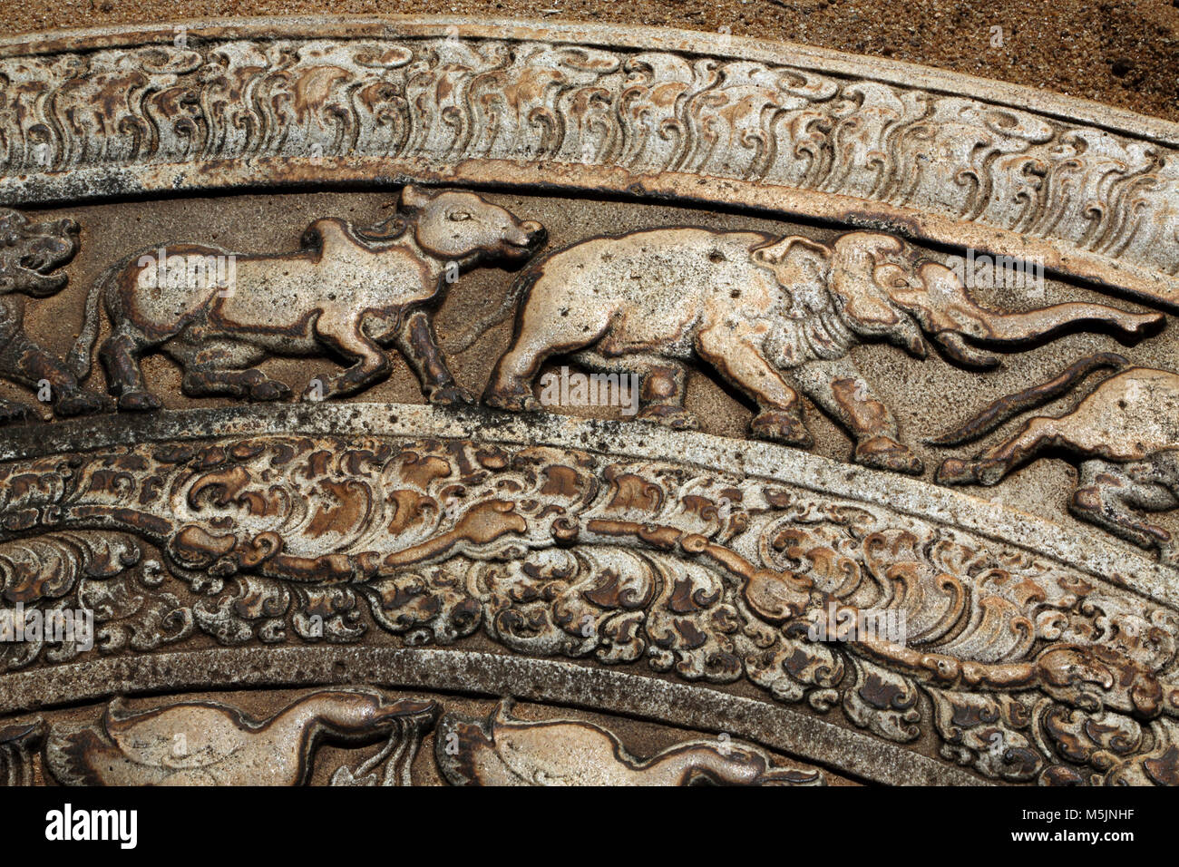 Anuradhapura North Central Province Sri Lanka Abhayagiri Monastery ...