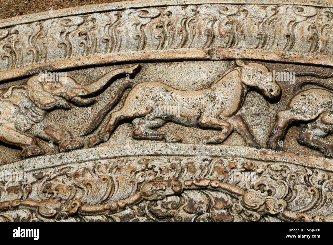 Anuradhapura North Central Province Sri Lanka Abhayagiri Monastery ...