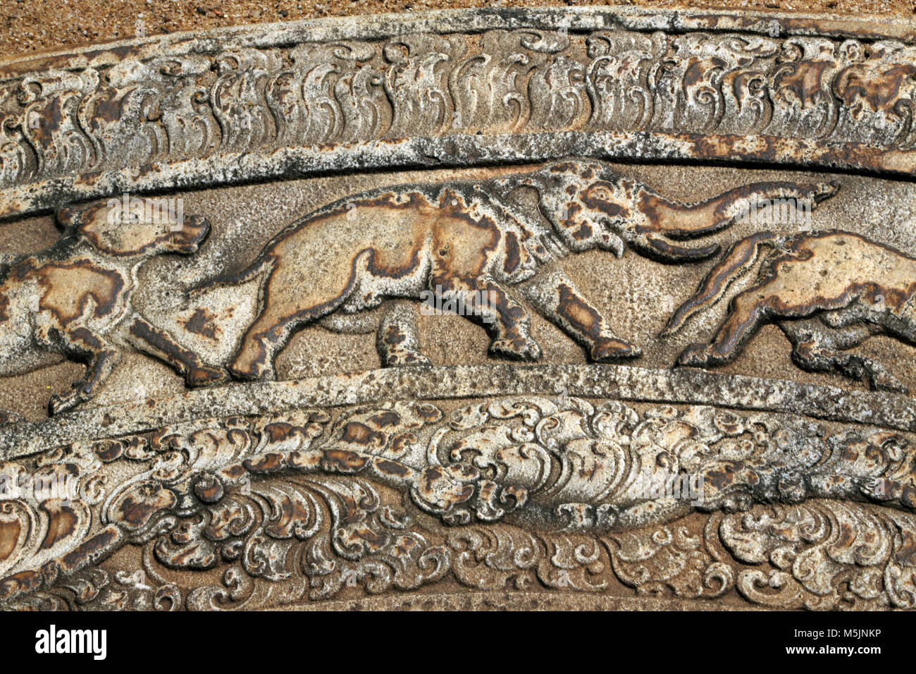 Anuradhapura North Central Province Sri Lanka Abhayagiri Monastery ...