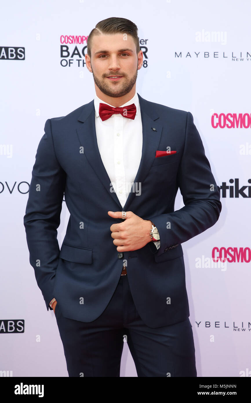 February 22nd 2018 Sydney Australia Luke Casey Attends The Cosmopolitan Tinder Annual
