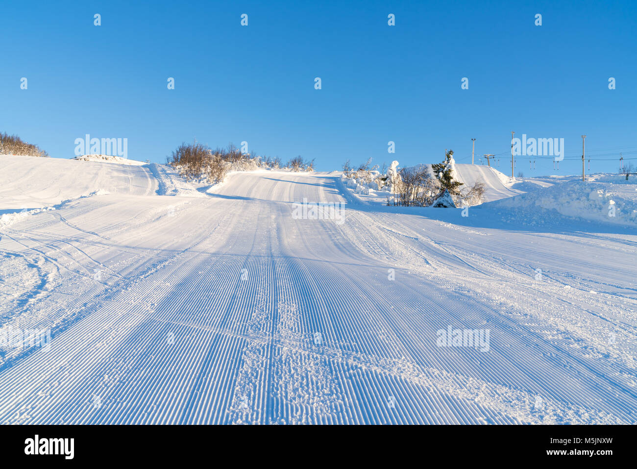 Ski track hi-res stock photography and images - Alamy