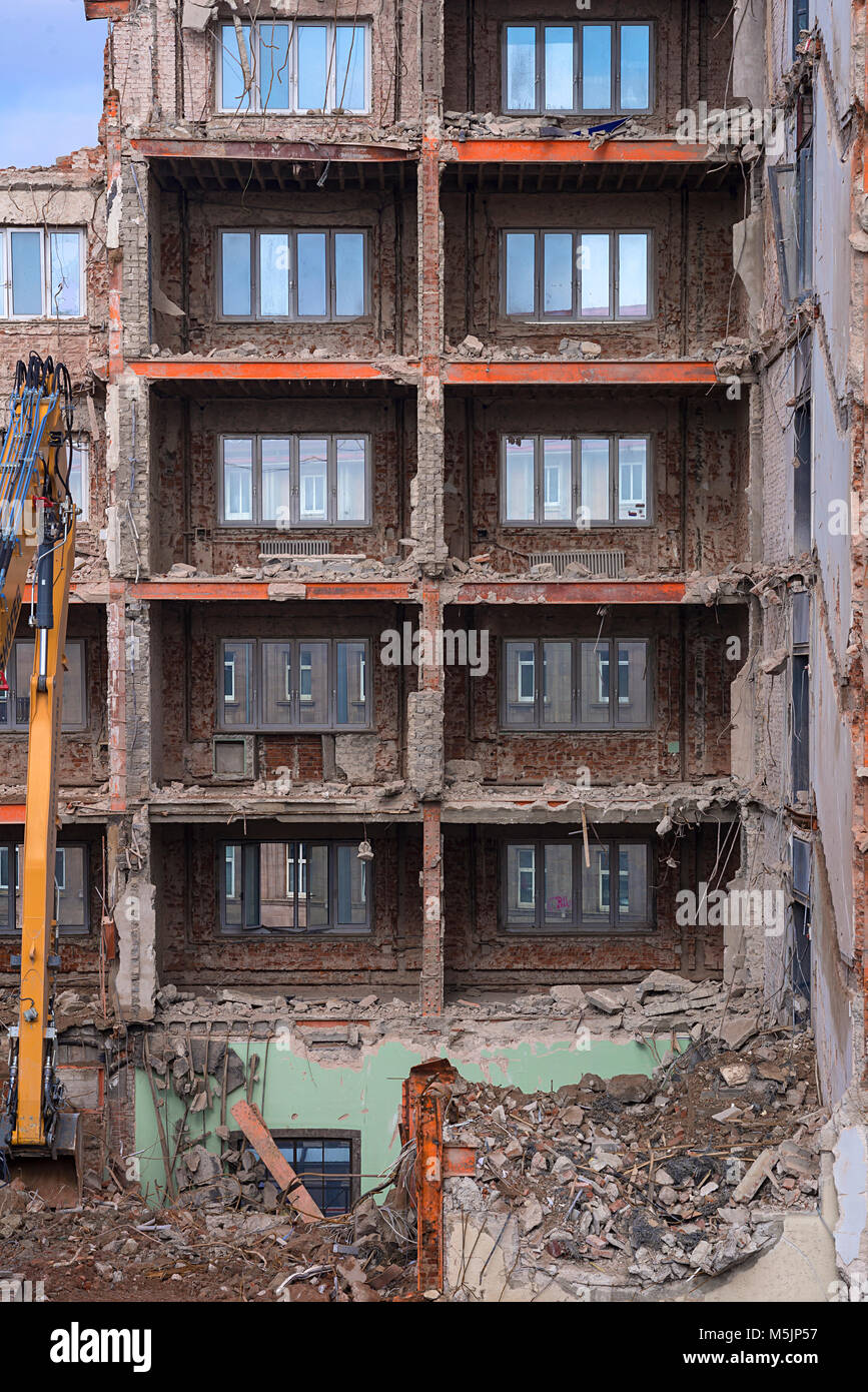 Demolition construction site hi-res stock photography and images - Alamy