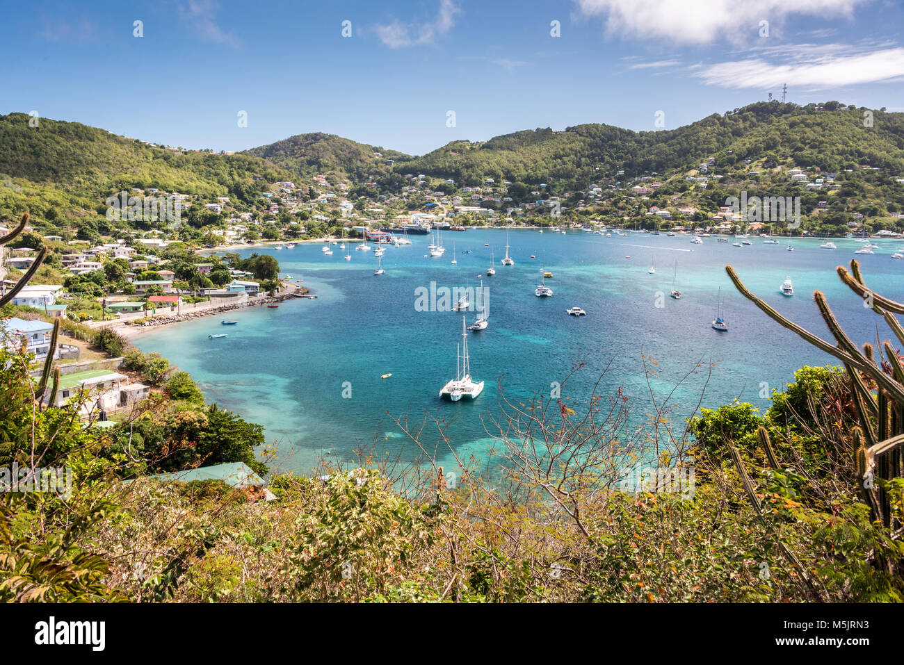 Port Elizabeth Harbour, Bequia, Grenadines Stock Photo - Alamy