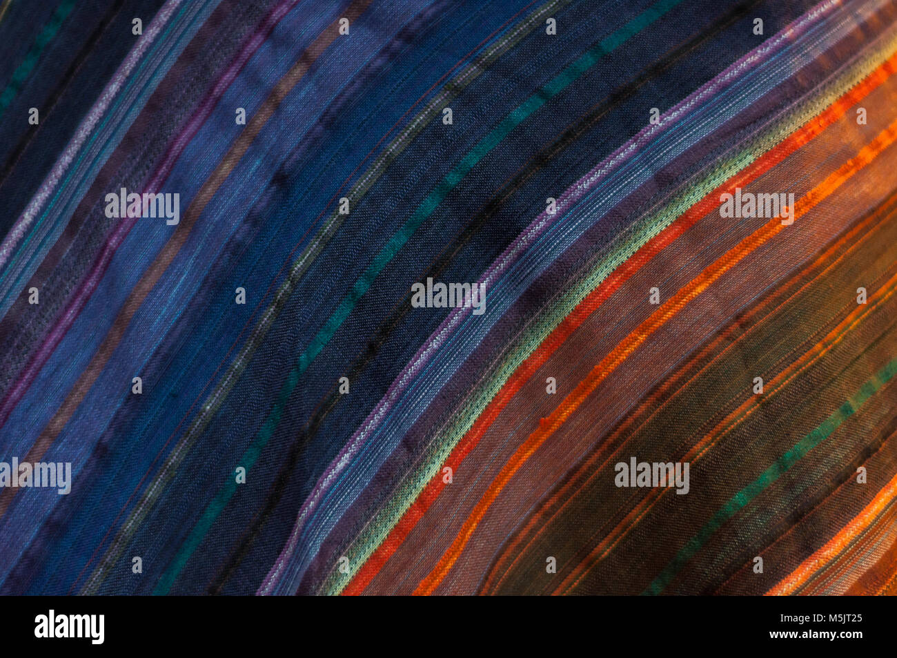 Colorful fabric theme line modern cool blue red tone pattern Stock ...