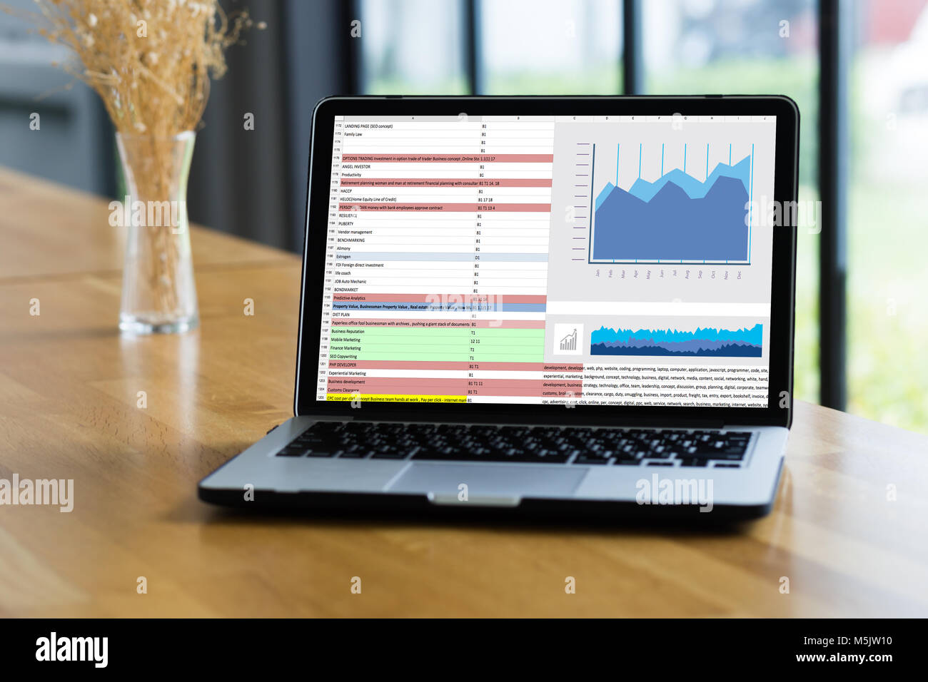 Business Information Technology people work hard Data Analytics ...