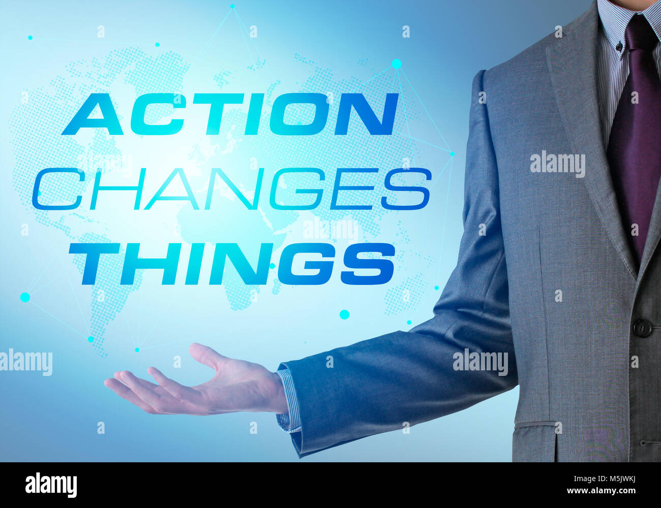 Company changes symbol businessman hi-res stock photography and images ...