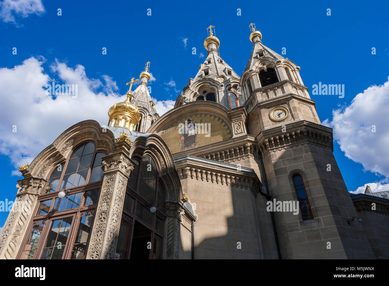 Alexander Nevsky Cathedral, Paris, France Stock Photo - Alamy