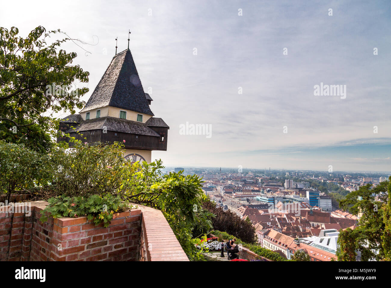 Schlossberg castle in graz hi-res stock photography and images - Alamy