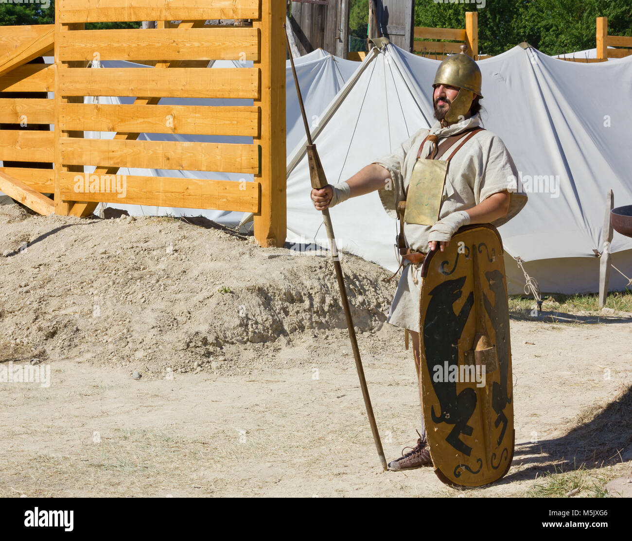 Roman sentry hi-res stock photography and images - Alamy