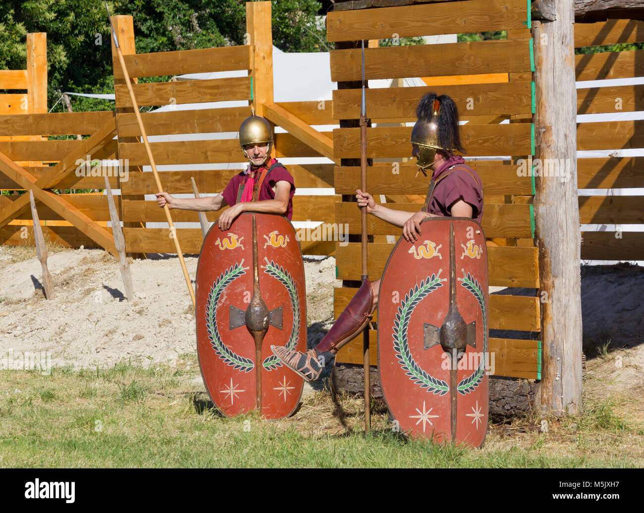 Roman sentry hi-res stock photography and images - Alamy