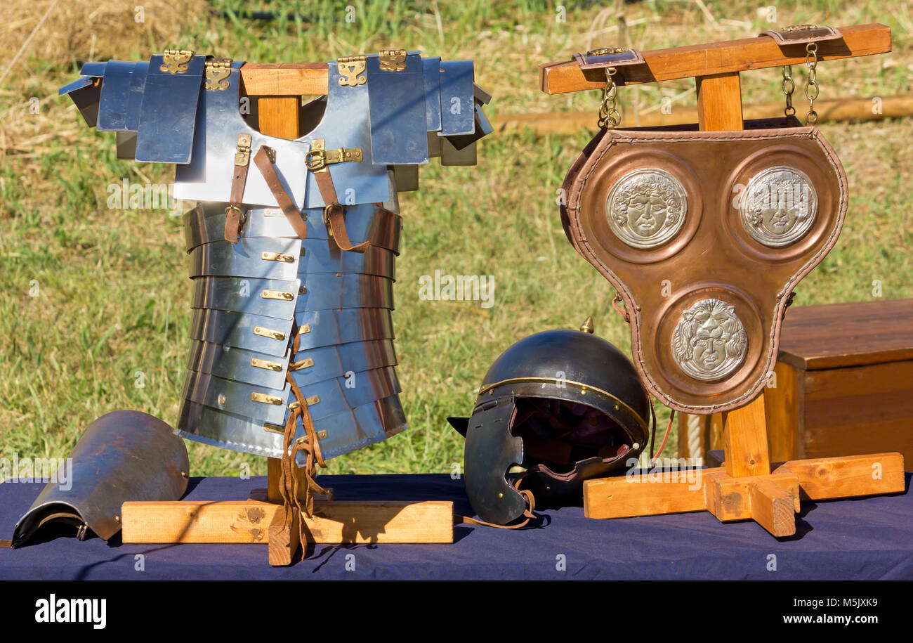 Armor Of Roman Soldier Stock Photos & Armor Of Roman Soldier Stock ...