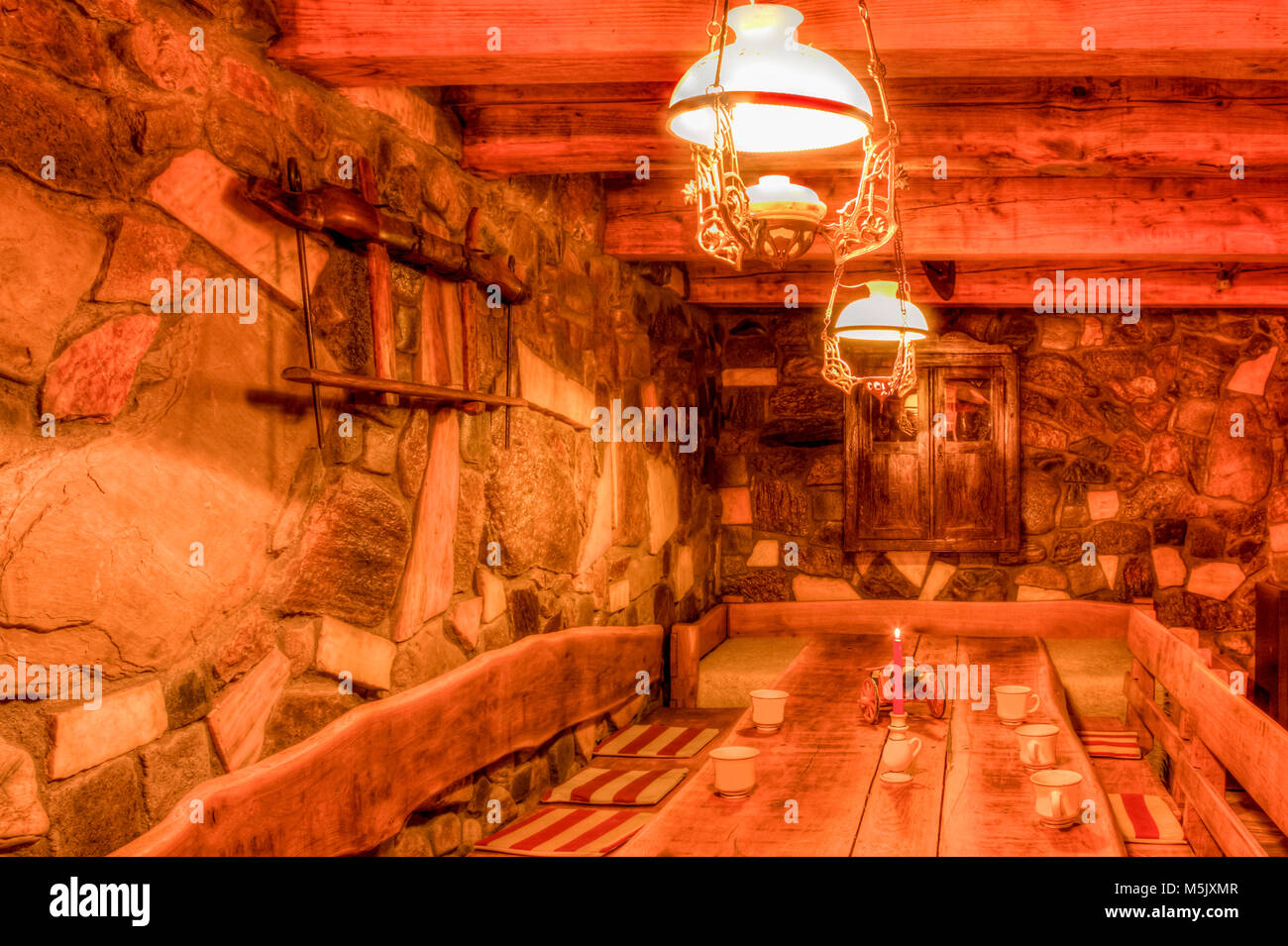 Romanian rustic interior hi-res stock photography and images - Alamy