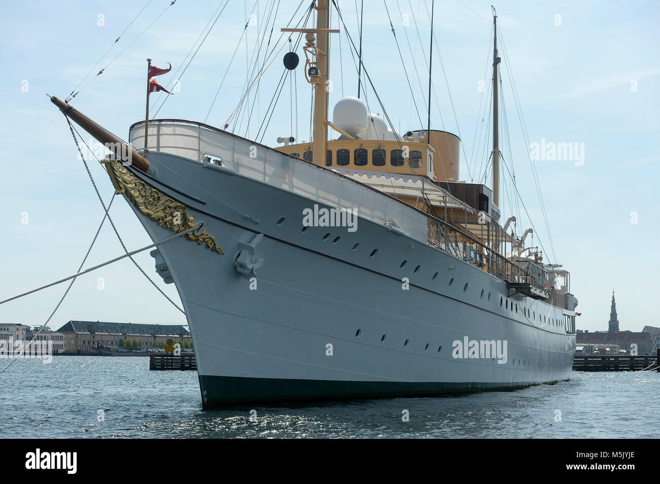 Kongeskibet Dannebrog (Her Danish Majesty's Yacht Dannebrog) built in ... Kongeskibet Dannebrog (Her Danish Majesty's Yacht Dannebrog) built in ...