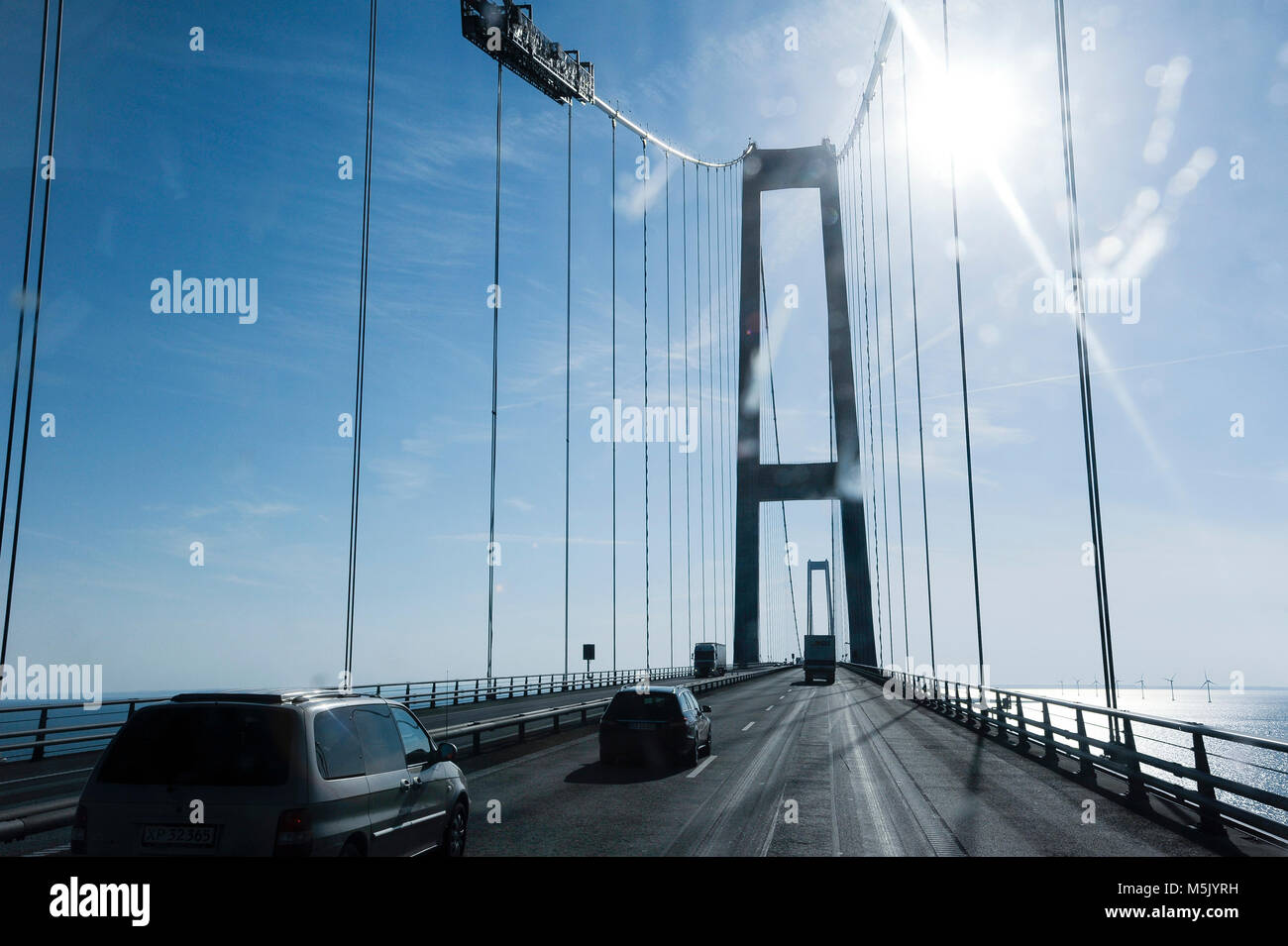 Storebaelt great belt bridge hi-res stock photography and images - Alamy