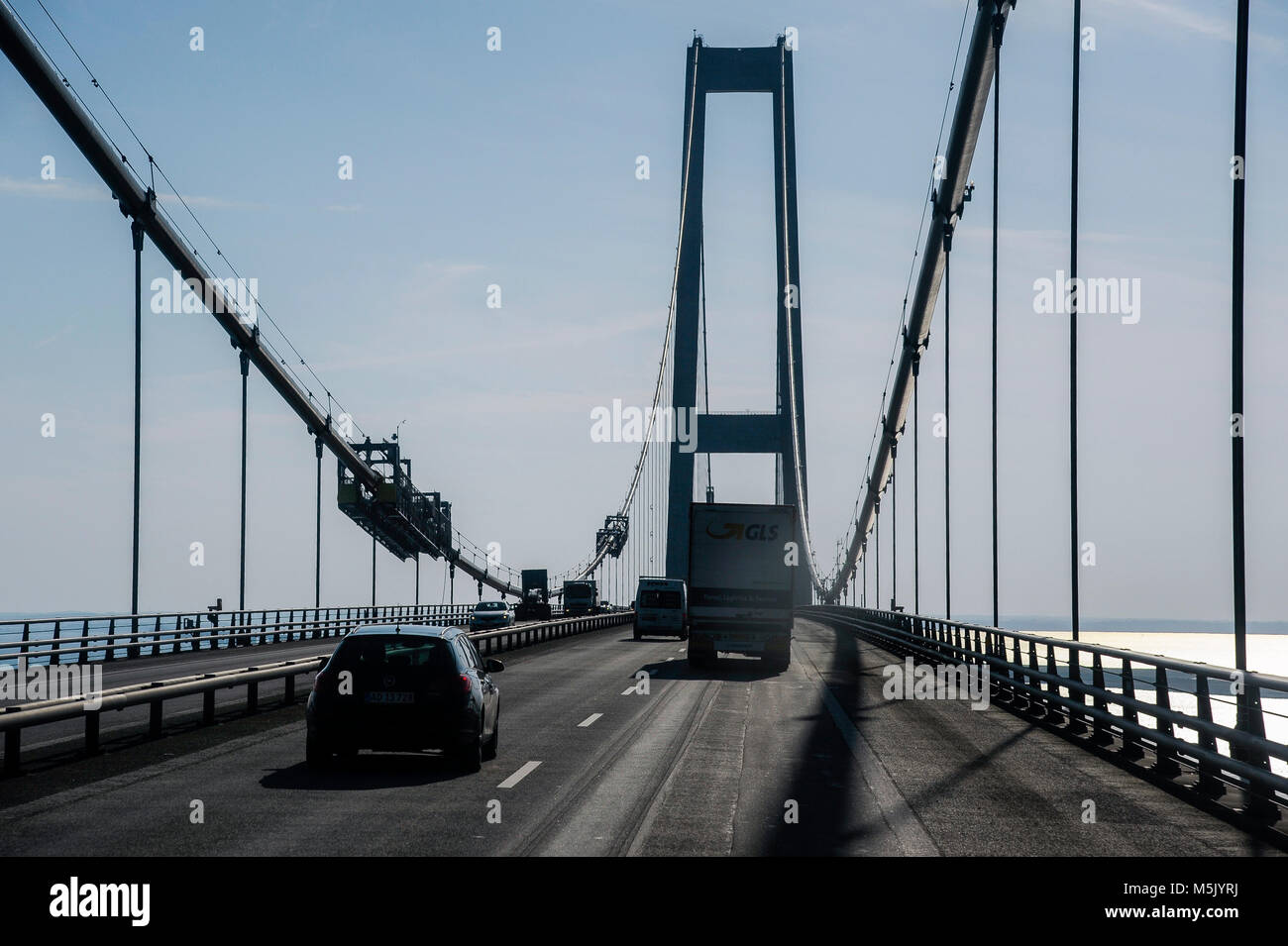 Storebaelt great belt bridge hi-res stock photography and images - Alamy