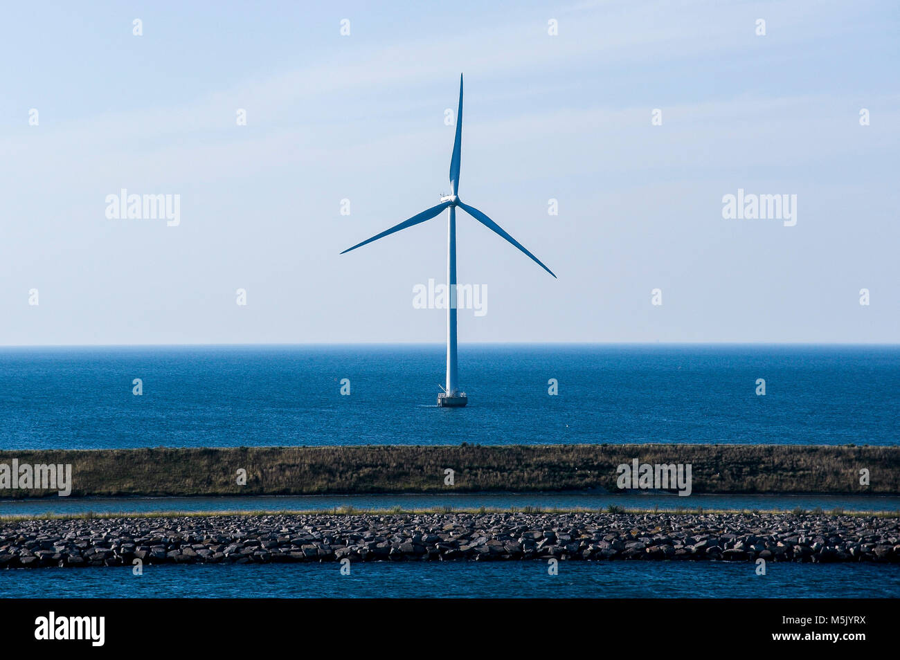 Sprogo offshore wind farm hi-res stock photography and images - Alamy