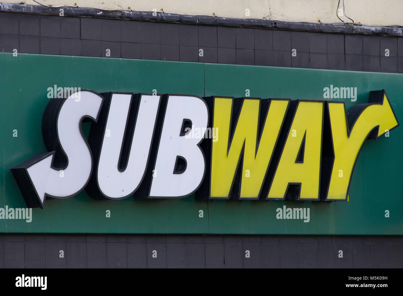 Subway Company Sign High Resolution Stock Photography and Images - Alamy
