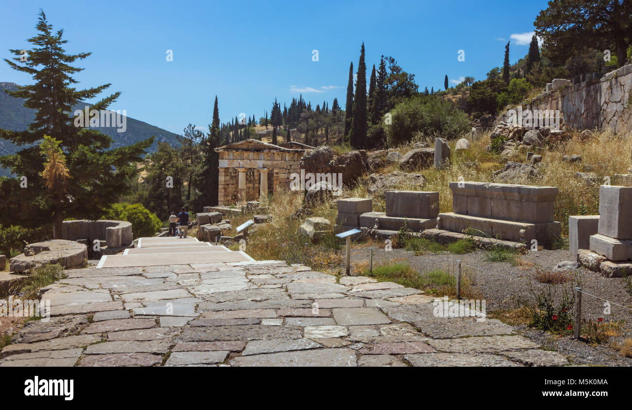 Treasury of athena hi-res stock photography and images - Alamy