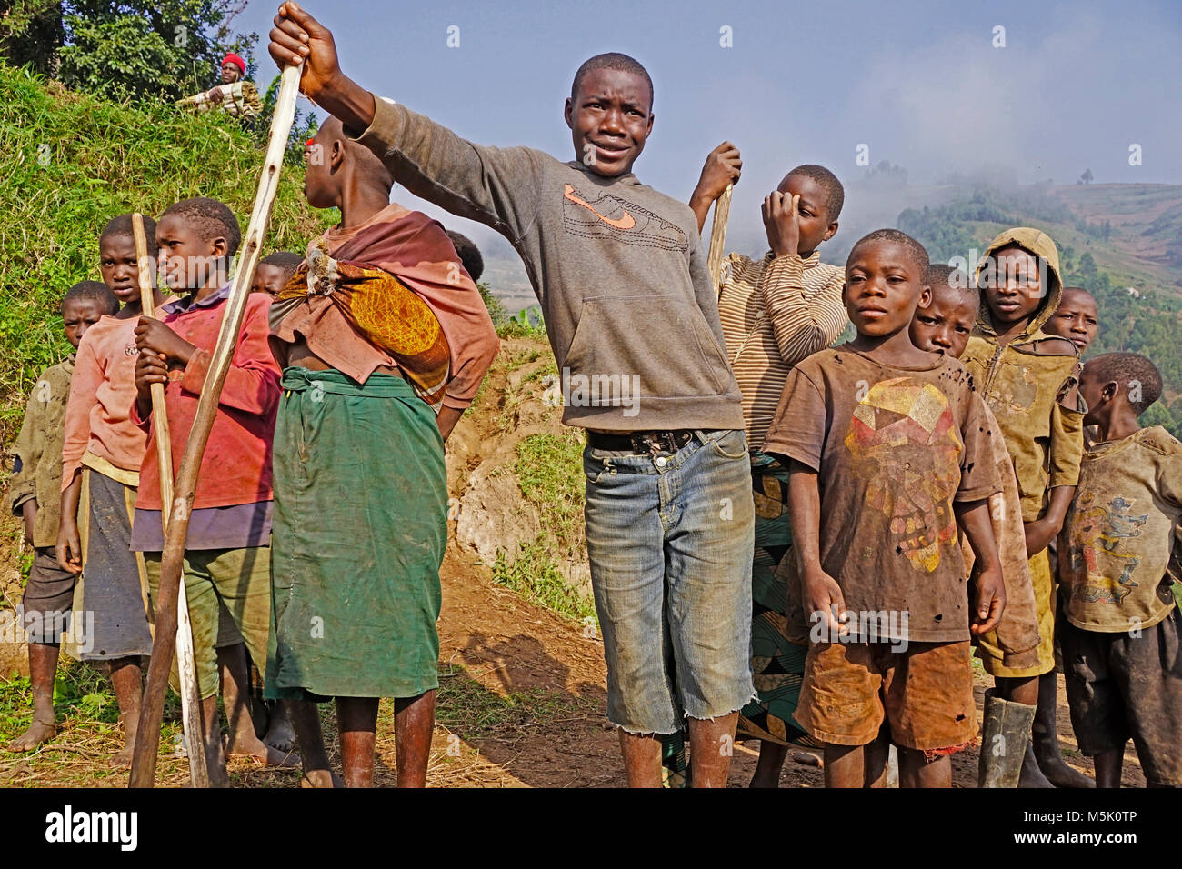 Uganda pygmies hi-res stock photography and images - Alamy