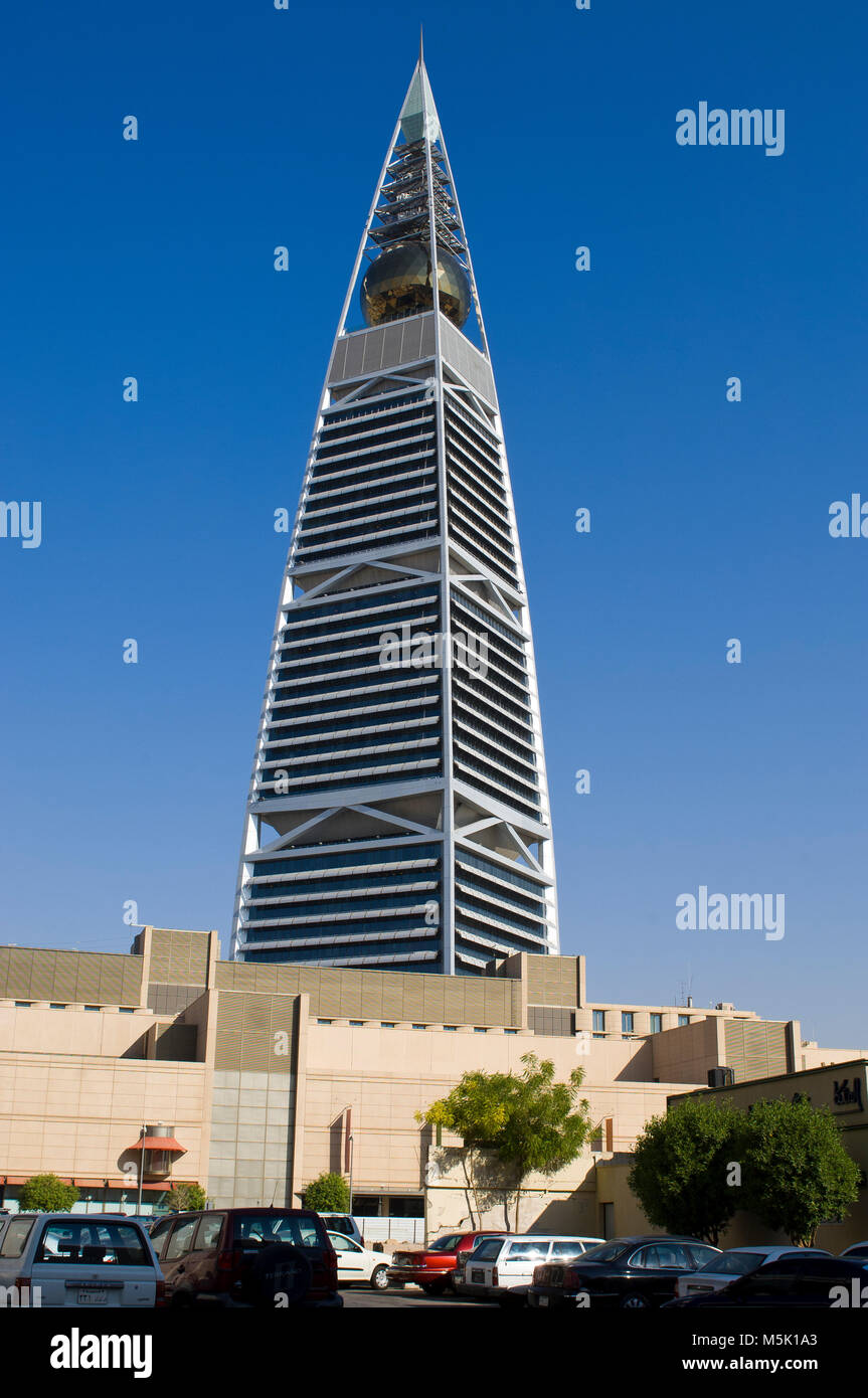 Landmarks Skyscrapers and Buildings of Riyadh, Saudi Arabia Capital ...