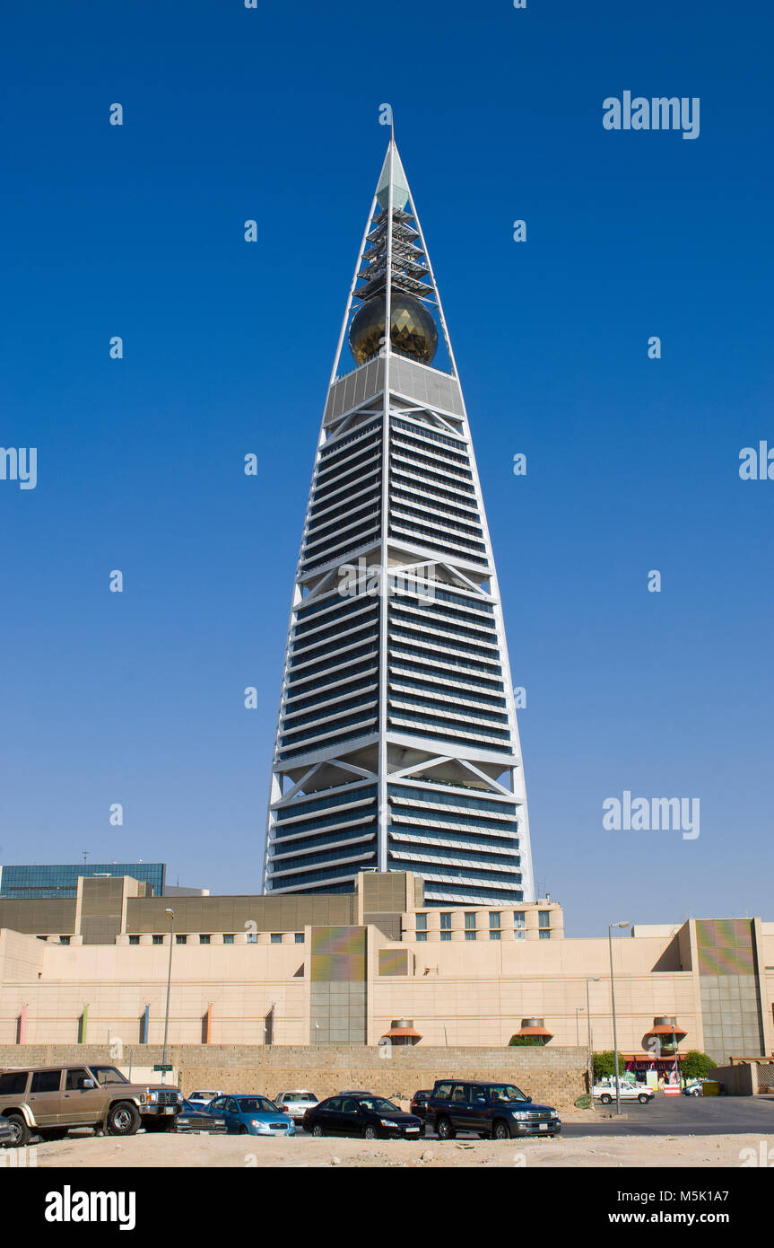 Landmarks Skyscrapers and Buildings of Riyadh, Saudi Arabia Capital ...
