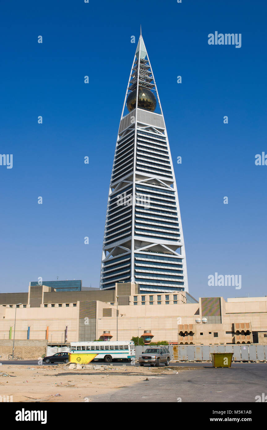 Landmarks Skyscrapers and Buildings of Riyadh, Saudi Arabia Capital ...