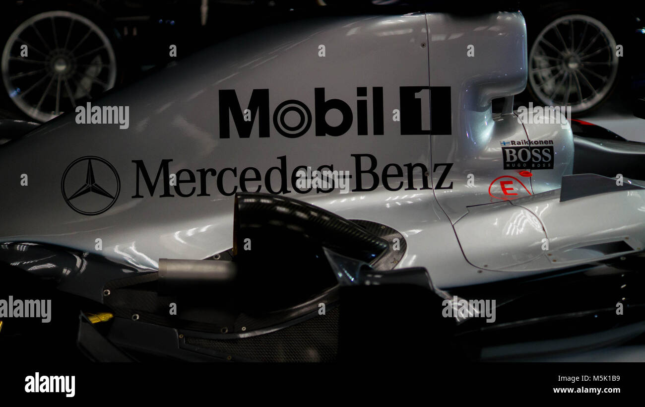 Mercedes Benz Formula 1 race car Stock Photo - Alamy