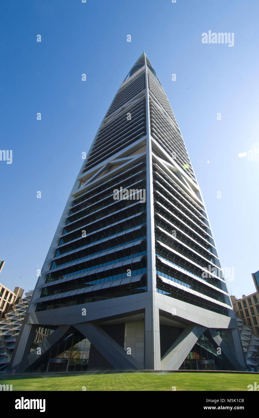 Landmarks Skyscrapers and Buildings of Riyadh, Saudi Arabia Capital ...