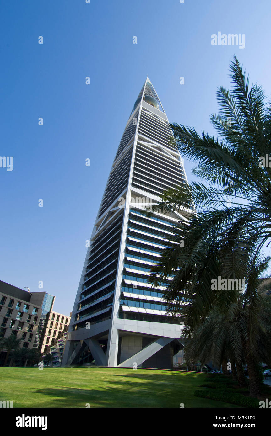 Landmarks Skyscrapers and Buildings of Riyadh, Saudi Arabia Capital ...