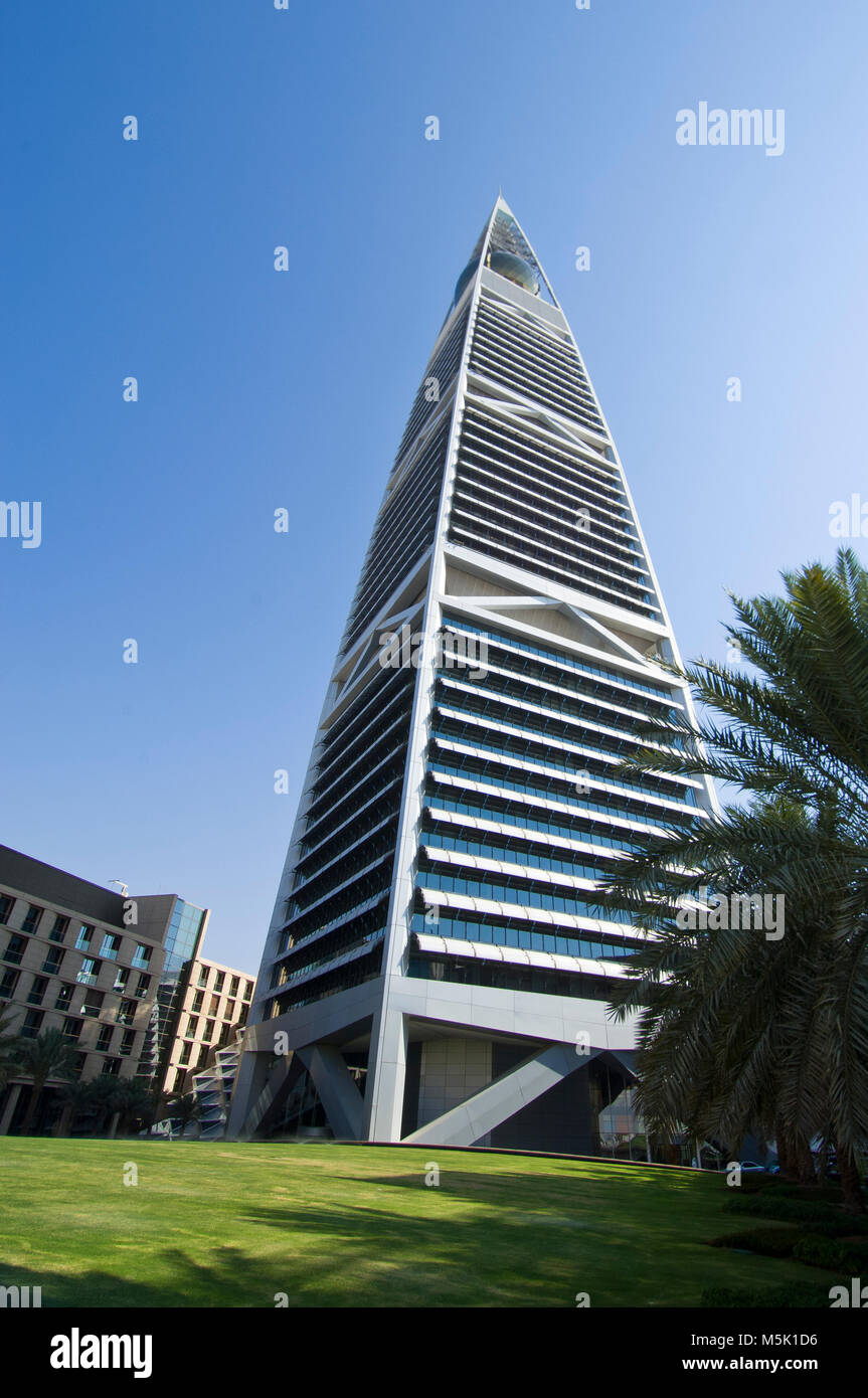 Landmarks Skyscrapers and Buildings of Riyadh, Saudi Arabia Capital ...