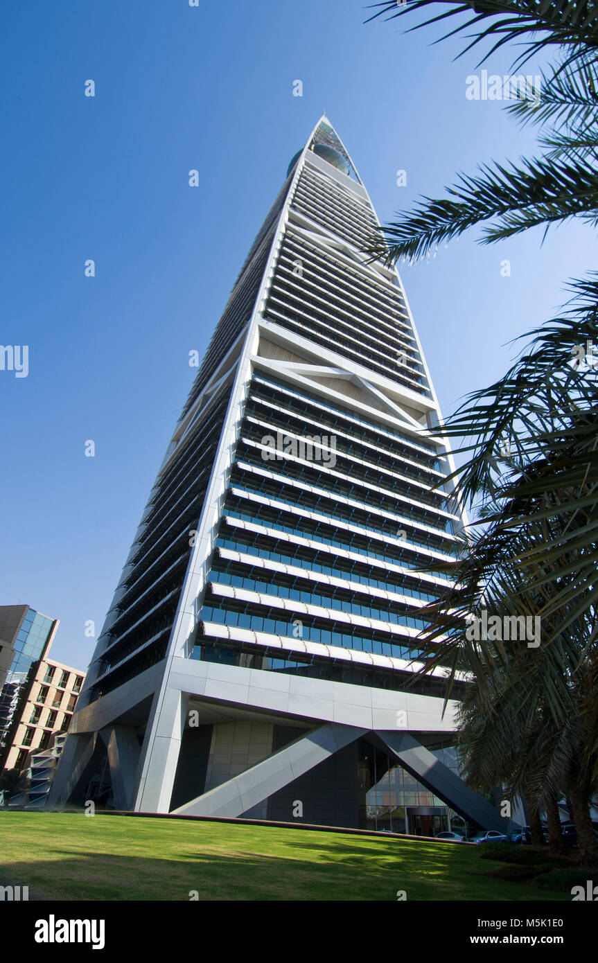 Landmarks Skyscrapers and Buildings of Riyadh, Saudi Arabia Capital ...