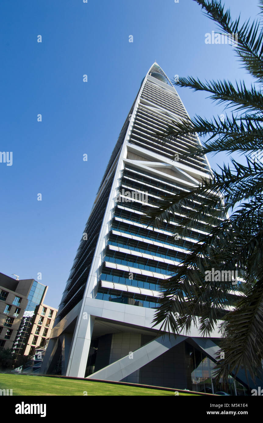 Landmarks Skyscrapers and Buildings of Riyadh, Saudi Arabia Capital ...