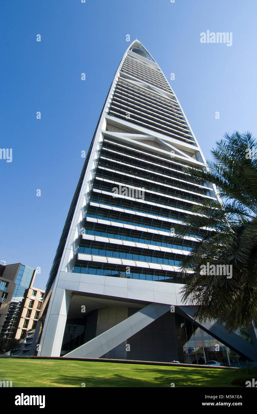 Landmarks Skyscrapers and Buildings of Riyadh, Saudi Arabia Capital ...