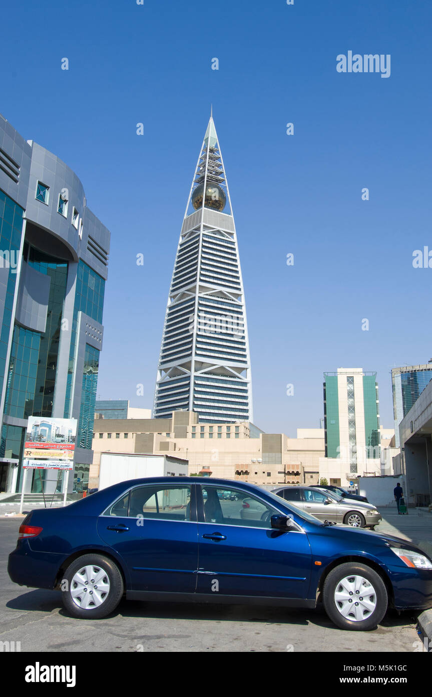 Landmarks Skyscrapers and Buildings of Riyadh, Saudi Arabia Capital ...