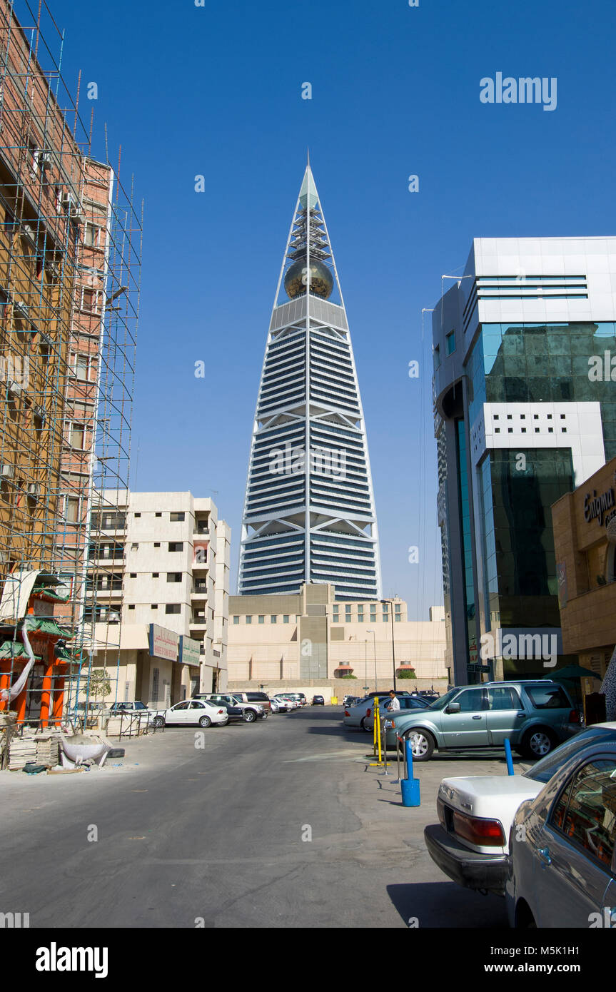 Landmarks Skyscrapers and Buildings of Riyadh, Saudi Arabia Capital ...